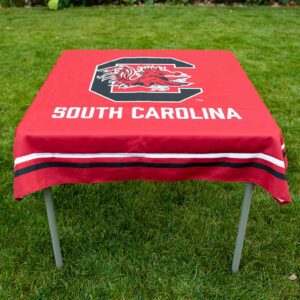 College Flags & Banners Co. South Carolina Gamecocks Logo Tablecloth or Table Overlay