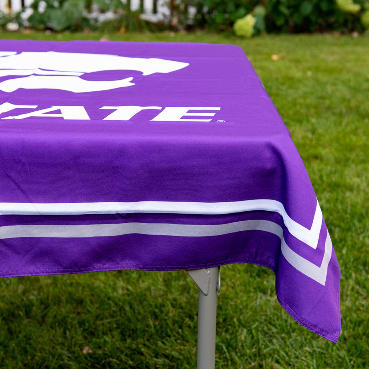 College Flags & Banners Co. Kansas State Wildcats Logo Tablecloth or Table Overlay