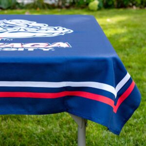 College Flags & Banners Co. Gonzaga Bulldogs Logo Tablecloth or Table Overlay