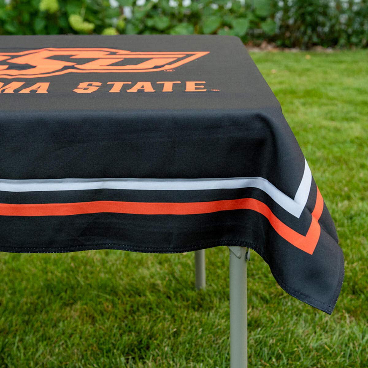 College Flags & Banners Co. Oklahoma State Cowboys Logo Tablecloth or Table Overlay