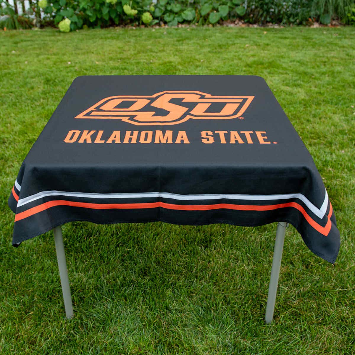 College Flags & Banners Co. Oklahoma State Cowboys Logo Tablecloth or Table Overlay