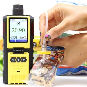 FORENSICS DETECTORS FD Oxygen Analyzer for Headspace Analysis by FORENSICS | 0-30% with 0.01ppm resolution | USB Recharge | Computer Data Logging | USA NIST traceable calibration |