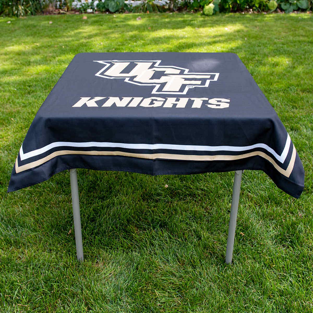 College Flags & Banners Co. Central Florida Knights Logo Tablecloth or Table Overlay