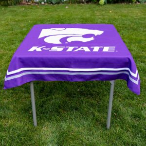 College Flags & Banners Co. Kansas State Wildcats Logo Tablecloth or Table Overlay