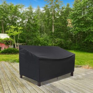 Onlyme Outdoor Patio Bench Cover Waterproof, 2 Seater, Loveseat, Sofa, Glider, Furniture Cover