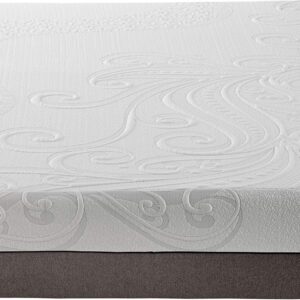 Boyd Sleep Cooling Air Flow Gel Memory Foam Mattress with IceLux Cover, 10" Queen,White