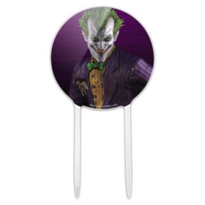 acrylic batman arkham asylum video game joker cake topper party decoration for wedding anniversary birthday graduation