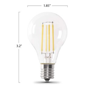 Feit Electric BPA1575N/827/FIL/2 75W EQ DM LED E17 Base Light Bulb, 2 Bulbs