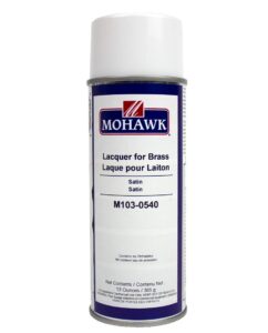 mohawk lacquer for brass satin 13 oz