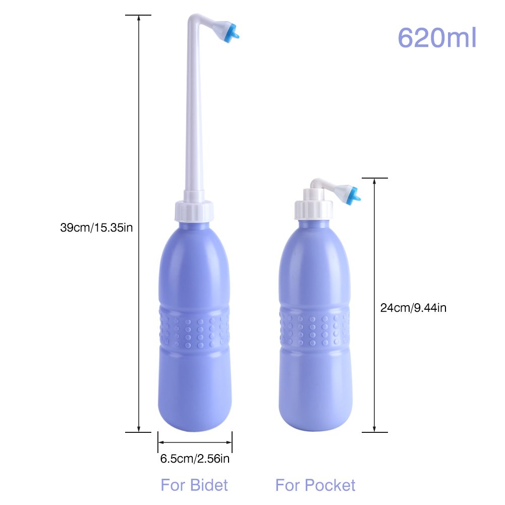 Handheld Bidet Sprayer, Portable Bidet Sprayer, Women Baby Shower Bidet Sprayer Cloth Diaper Spray Attachment for Toilet Bathroom Home Travel Use