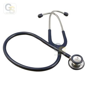 g.s monitoring stethoscope, edition chestpiece, tube (blue)