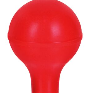 EISCO Rubber Bulb, 100ml - Pear Shaped - Heavy Weight Rubber - for use with Pipettes Measuring 0.25" - 0.30"