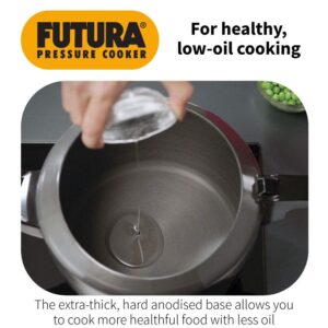 FUTURA PRESSURE COOKER, 6 Liter, GRAY