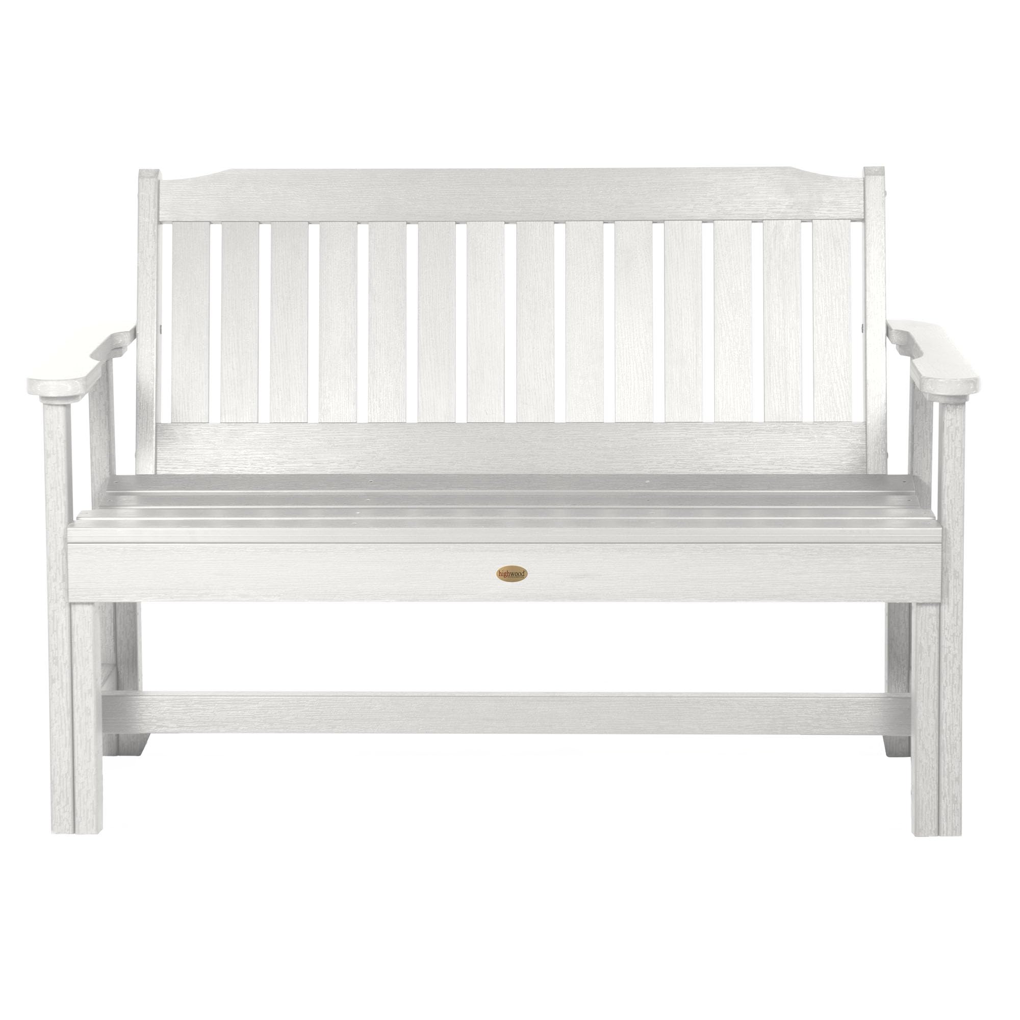 Sequoia Professional CM-BENSQ42-WHE Commercial Grade Exeter 4 Foot Garden Bench, White