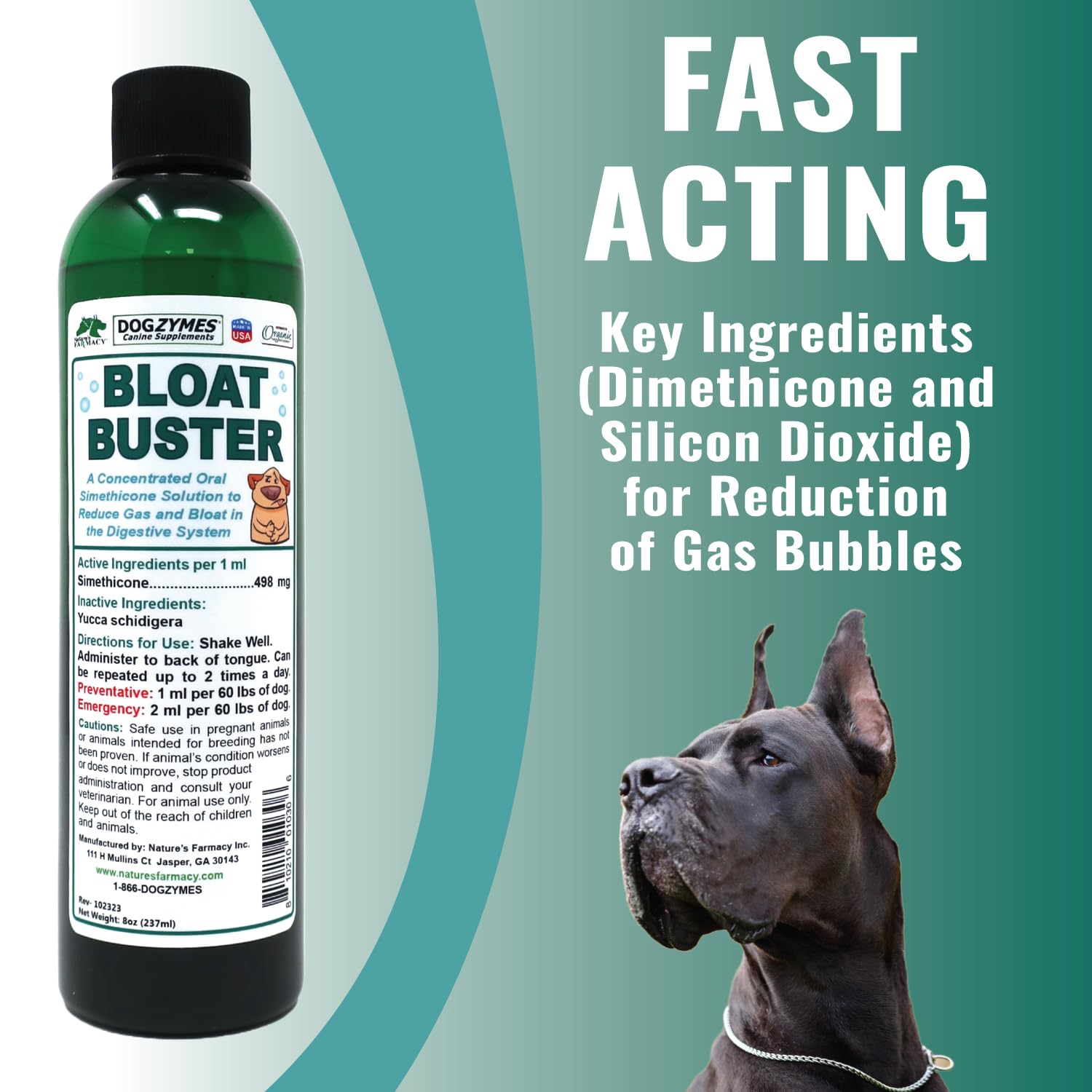 Dogzymes Bloat Buster (8 Ounce)