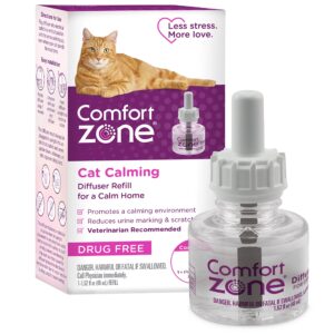 comfort zone cat calming diffuser refills: 1 pack