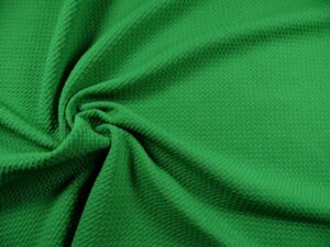 bullet textured liverpool fabric 4 way stretch kelly green q50