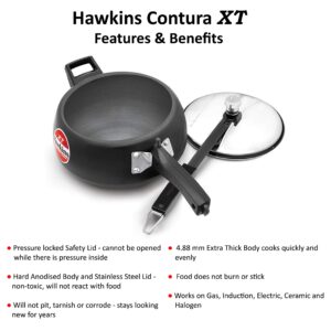 HAWKINS PRESSURE COOKER, 3.5 Liter, Silver