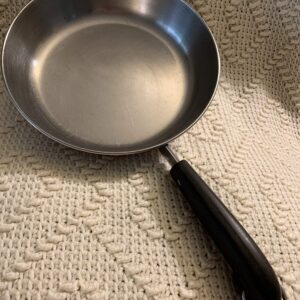 Vtg Revere Ware SS Copper Bottom Double Ring 8” Skillet