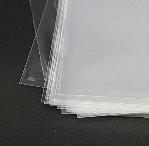 100 Pack 4 3/4in. X 6 1/2in Clear Resealable Cello/Cellophane Treat Bags Self Sealing Bags Food Safe for Cookie Candle Soap Candy Bakery Gift