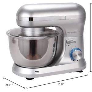 Frigidaire 4.5L Retro Stand Mixer (Silver)