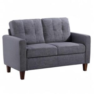 US Pride Furniture Love Seats, Dark Gray