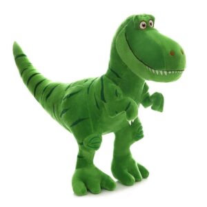 vsfndb stuffed dinosaur animal plush toys 11 inches green t-rex tyrannosaurus animal stuffed plushies super soft cute cuddly pillow cushion rex stuff dolls gifts for children kids boys girls, 11inches