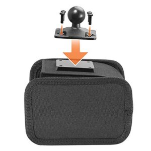 iBOLT Barcode Scanner Holder w/Industry Standard 1 inch / 25 mm Ball Connection - Great for forklifts, Warehouses, Material handling environments