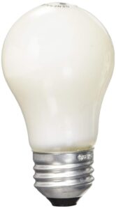 ge lighting 15 watt a15 soft white light bulb (8 pack)