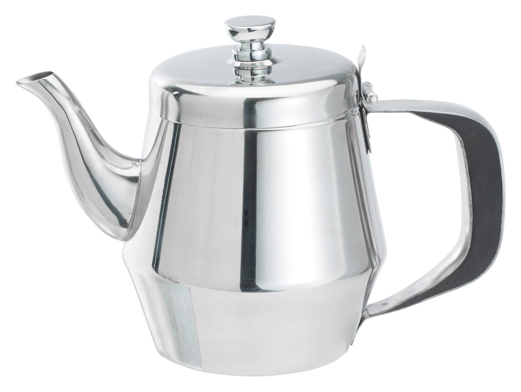 WINCO Gooseneck Teapot, Silver