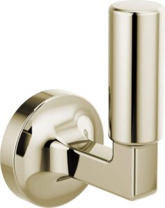 delta 74835 bowery single robe hook - brilliance polished nickel