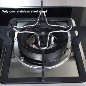 Pan Stand Gas Hob Stand Accessories Stainless Steel Trivet Cooking Kitchen Rack Stove Top Chrome Plated Pot Coffee Maker Support Universal(1)