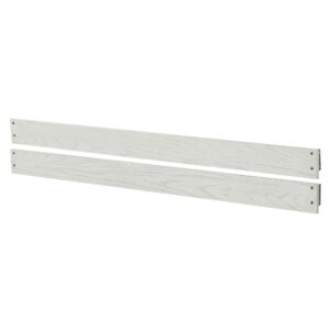 westwood design foundry full bed rail kit,white dove