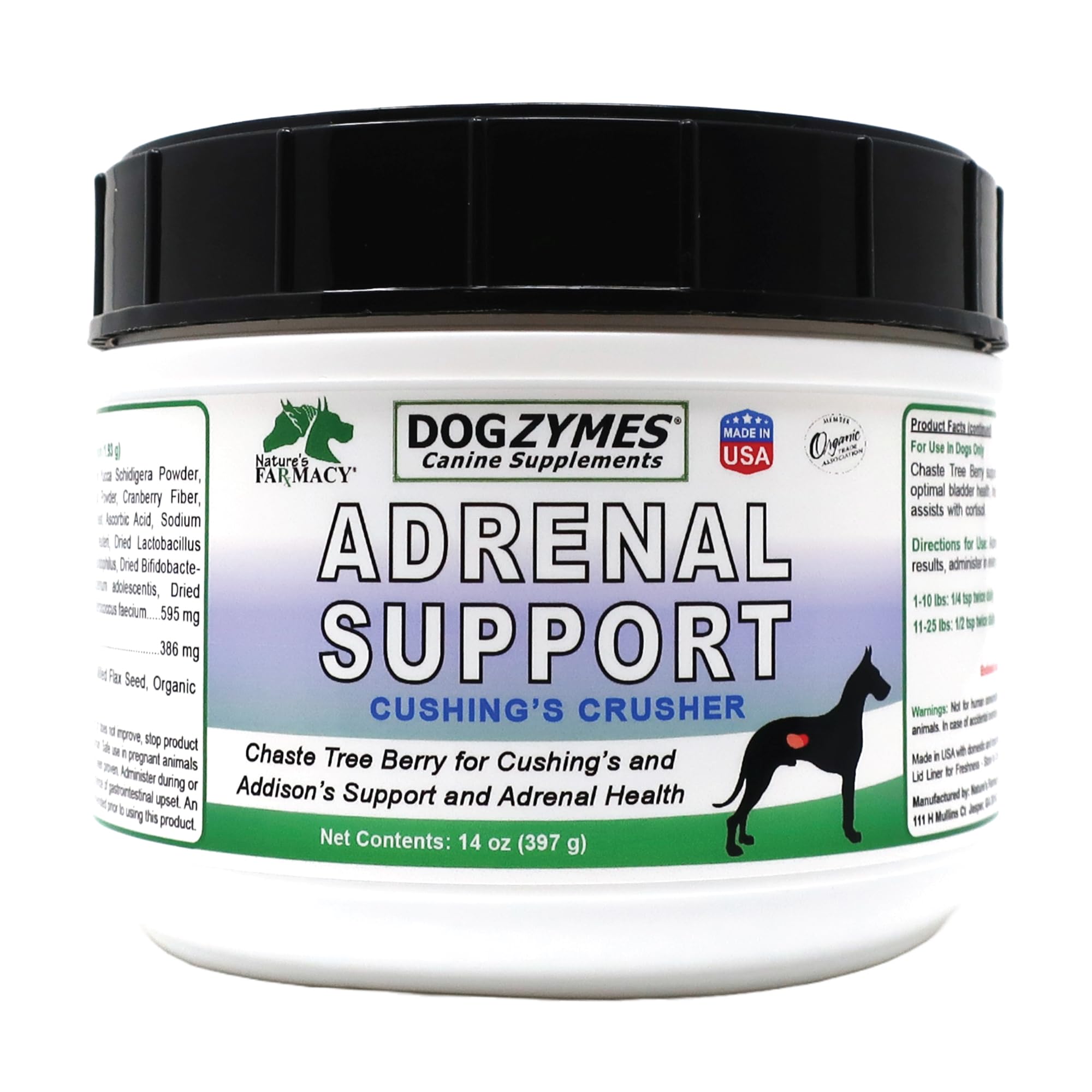 Dogzymes Adrenal Support (14 Ounce)