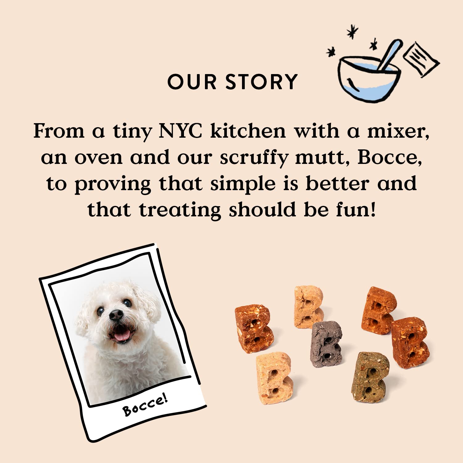 Bocce's Bakery Oven Baked Sunday Roast Treats for Dogs, Wheat-Free Everyday Dog Treats, Made with Real Ingredients, Baked in The USA, All-Natural Soft & Chewy Cookies, Chicken & Pumpkin Recipe, 6 oz