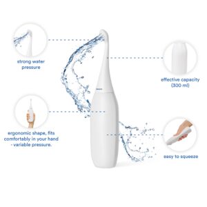 The Original HAPPYPO Butt Shower Replacement Shower Heads | Known from German Shark Tank Fits All Portable Bidet Models | The Easy-Bidet 2.0 Replaces Wet Wipes | Portable Bidet for Travel