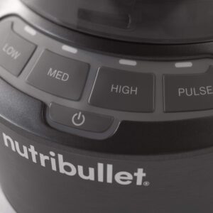 PNAEUT NutriBullet ZNBF30500ZC Blender Combo 1200 Watt, with Single Serve Cups, Dark Gray