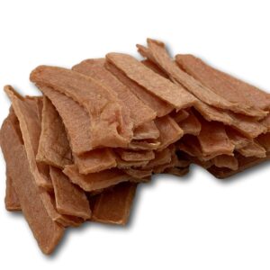 Top Dog Chews - Flat Turkey Tendons for Dogs, 1LB / 16 OZ, Made in The USA, 100% Natural Chew Treats for Dental Care and Stress Relief, Puppy Training Treats for All Breeds