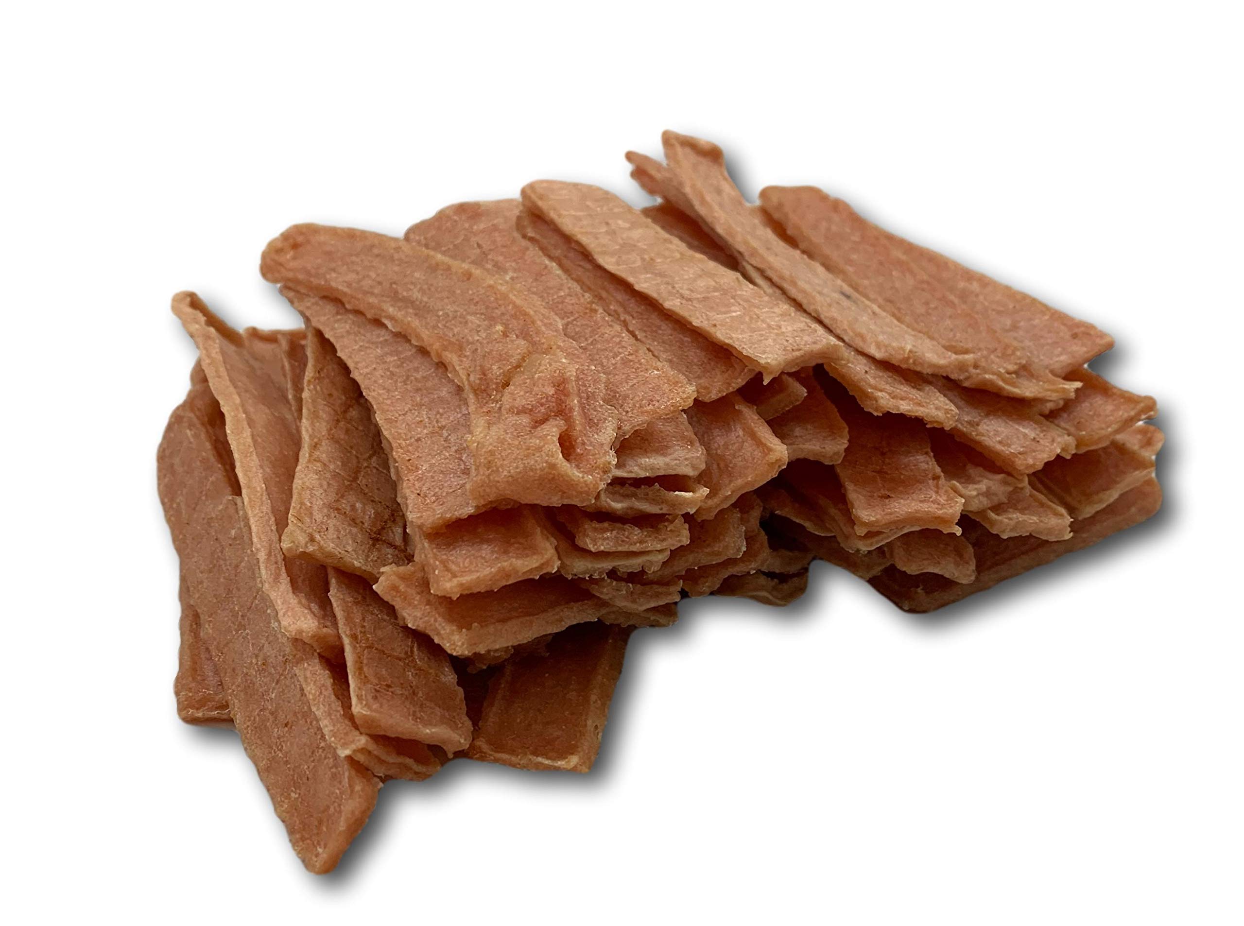 Top Dog Chews - Flat Turkey Tendons for Dogs, 1LB / 16 OZ, Made in The USA, 100% Natural Chew Treats for Dental Care and Stress Relief, Puppy Training Treats for All Breeds