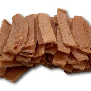 Top Dog Chews - Flat Turkey Tendons for Dogs, 1LB / 16 OZ, Made in The USA, 100% Natural Chew Treats for Dental Care and Stress Relief, Puppy Training Treats for All Breeds