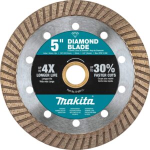 makita b-69711 5" diamond blade, turbo, general purpose