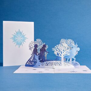 Lovepop Frozen 2 Mythic Journey Pop Up Card - Greeting Cards, 3D Cards, Disney Cards, Holiday Cards, Pop Up Christmas Cards, Pop Up Birthday Card