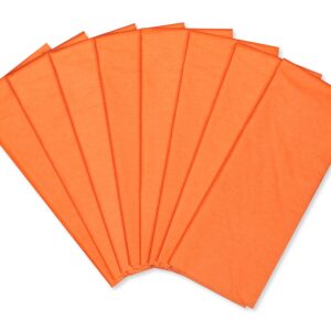 Papyrus 8 Sheet Orange Tissue Paper for Halloween, Thanksgiving, Birthdays and All Occasions