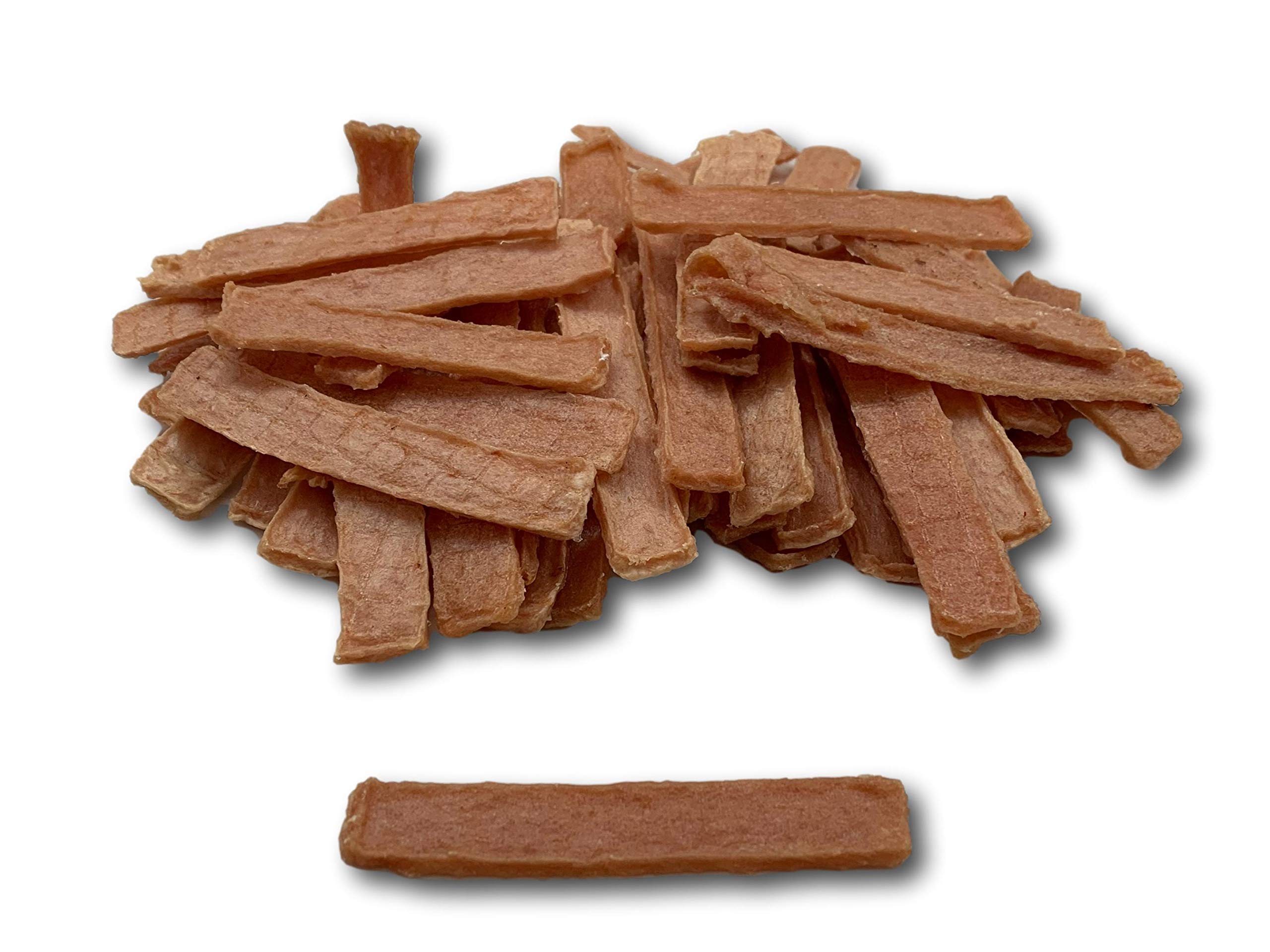 Top Dog Chews - Flat Turkey Tendons for Dogs, 1LB / 16 OZ, Made in The USA, 100% Natural Chew Treats for Dental Care and Stress Relief, Puppy Training Treats for All Breeds