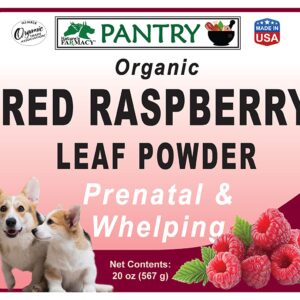 Dogzymes Organic Red Raspberry Leaf Powder (6 Ounce)