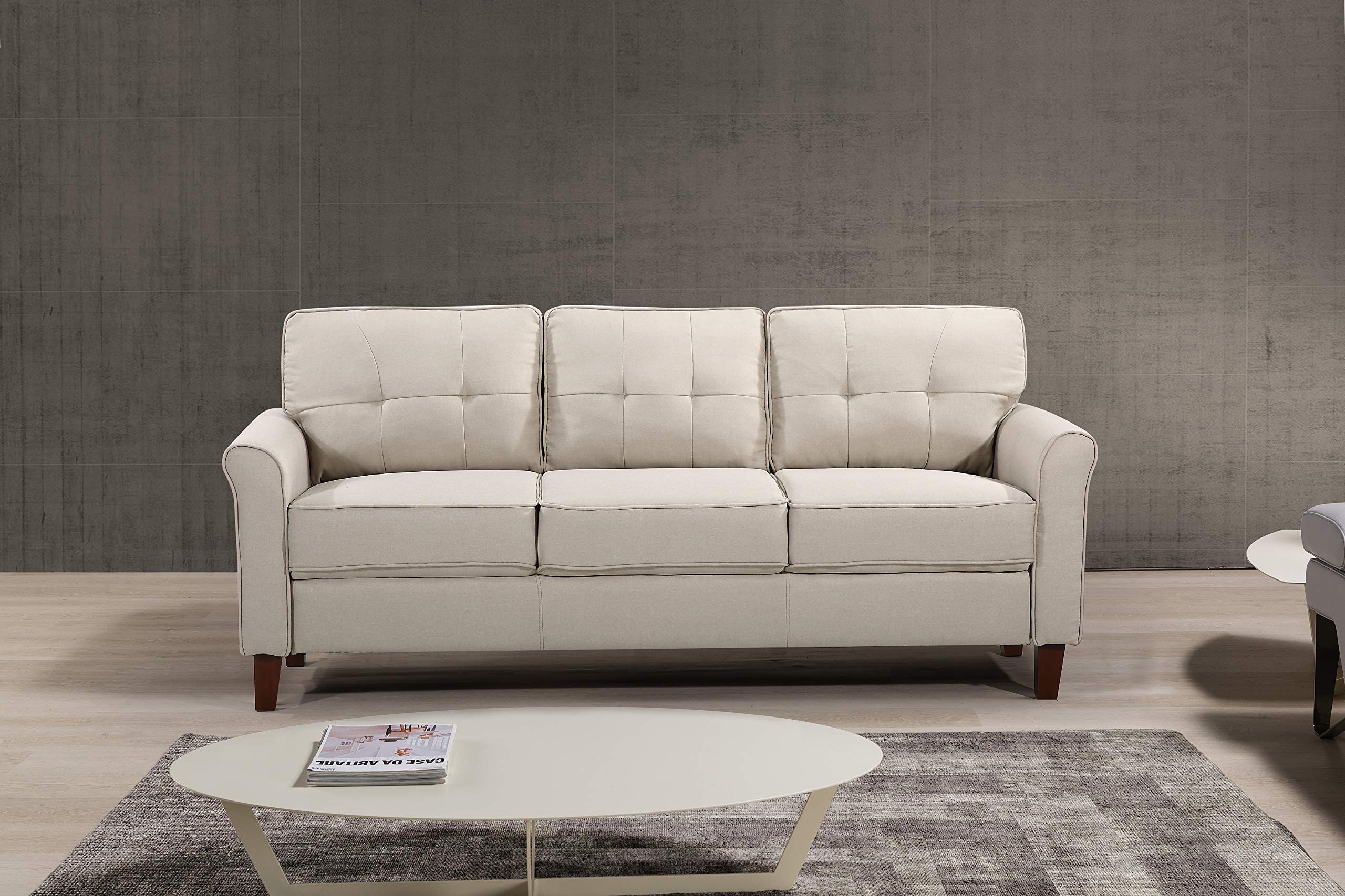 US Pride Furniture Sofas, Beige/Tan