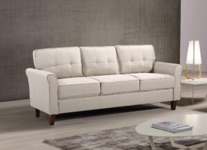 us pride furniture sofas, beige/tan