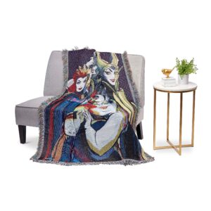 Northwest Villains Woven Tapestry Throw Blanket, 48" x 60", Villainous Group