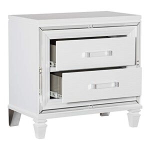 Lexicon Loaghaire 2-Drawer Nightstand, White