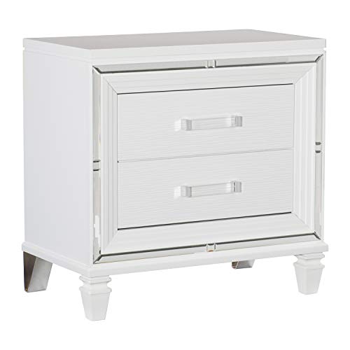 Lexicon Loaghaire 2-Drawer Nightstand, White